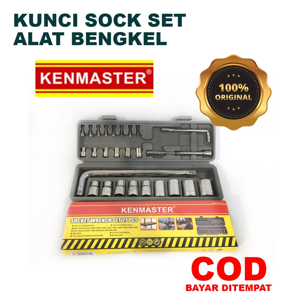 Lengkap Paket Bengkel 1 Alat Motor Kombinasi Original Perlengkapan Full ...