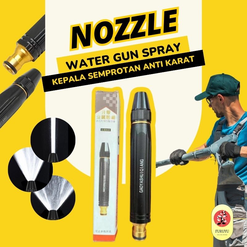 Nozzle Nozle Sprayer Spray Kabut Magic Spray Water Jet Kepala Sambungan ...
