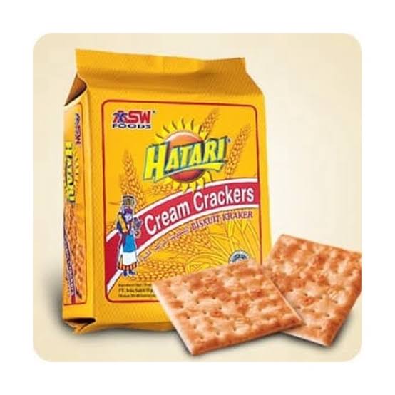Hatari malkis Cream Crakers dan see Hong puff (perpcs) Crakers enak dan ...