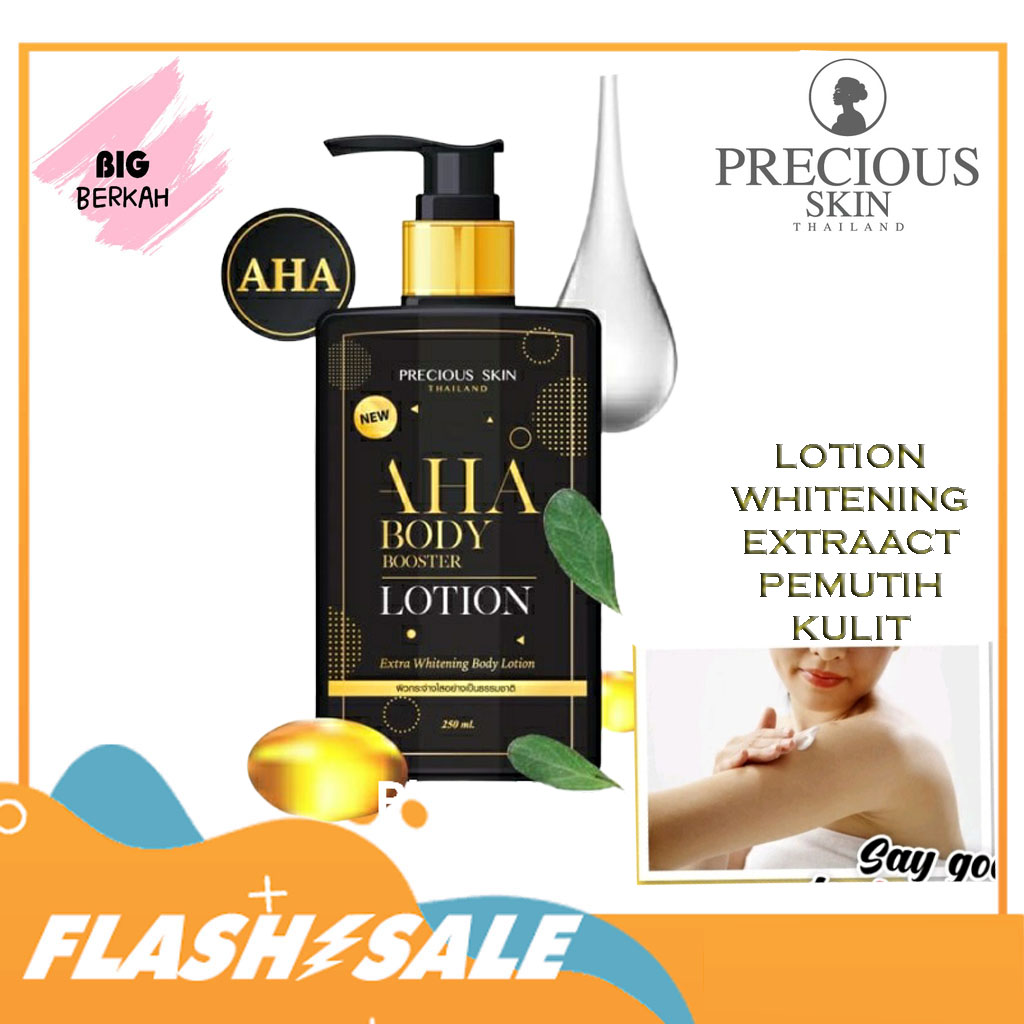 Precious Skin Thailand AHA Mimi Body Booster Extra Whtening Lotion ...