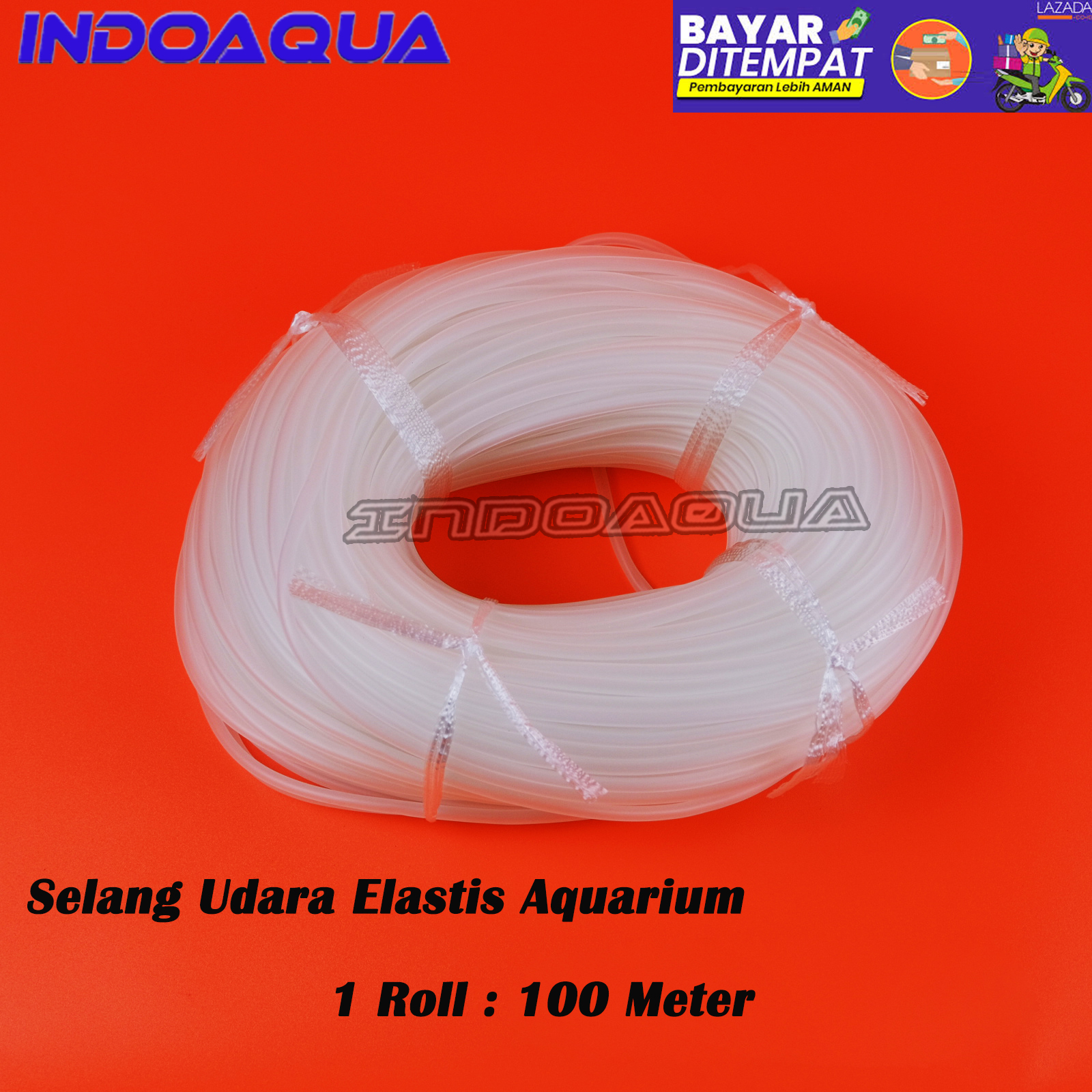 100 Meter Selang Pompa Udara Aquarium Selang Aerator Kolam Ikan Selang ...