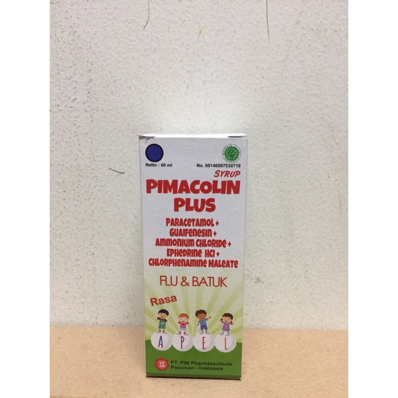 Pimacolin plus syrup 60ml Apel | Lazada Indonesia