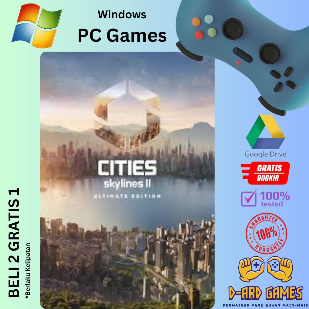 Windows PC Games - Cities Skyline II Ultimate Edition | Lazada Indonesia