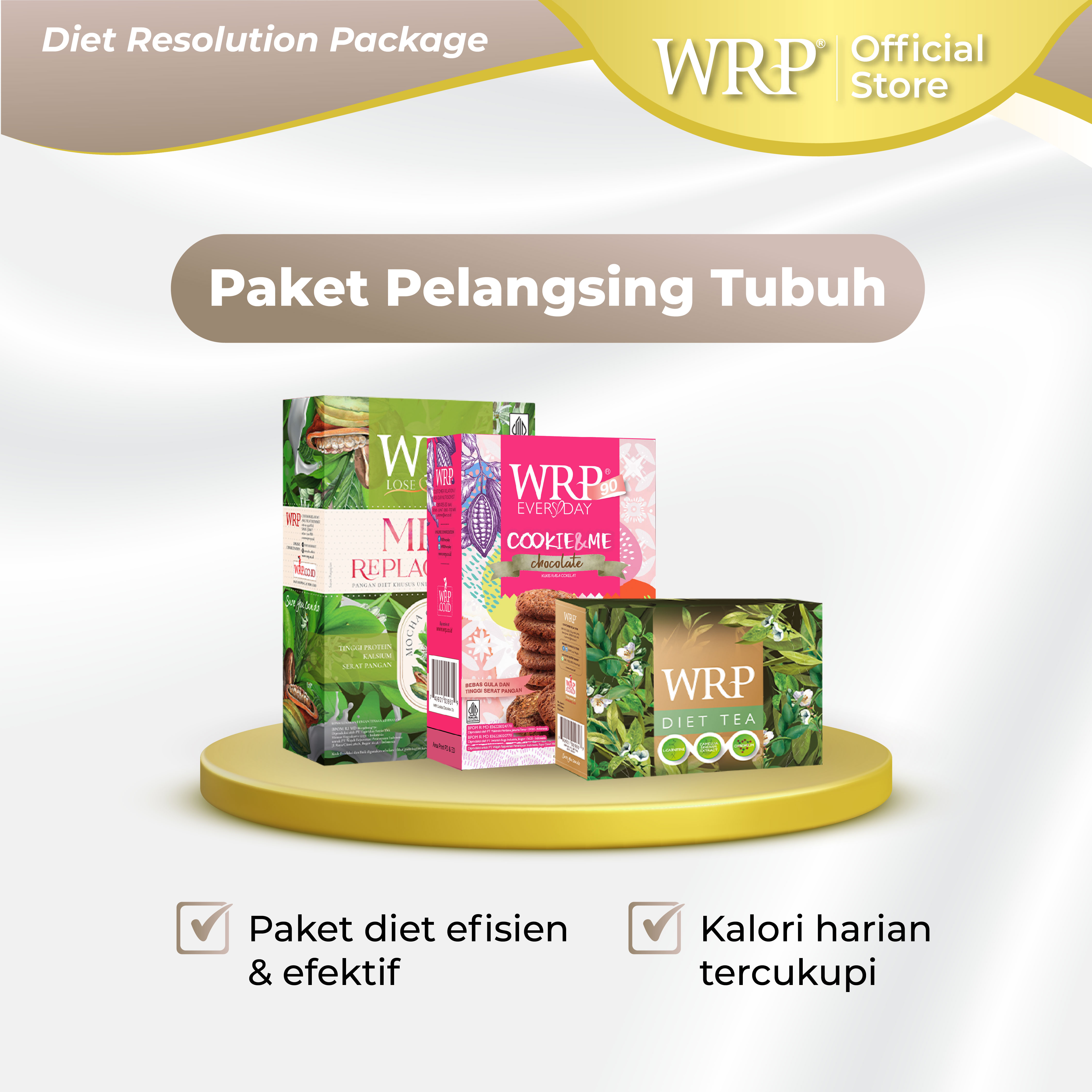 WRP Diet Resolution Package - Paket Pelangsing Tubuh | Lazada Indonesia