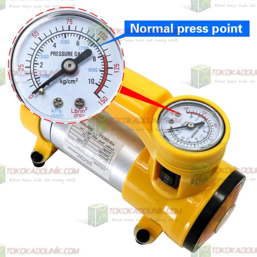 PORTABLE CYCLONE AIR COMPRESSOR - POMPA ANGIN 150 PSI | Lazada Indonesia