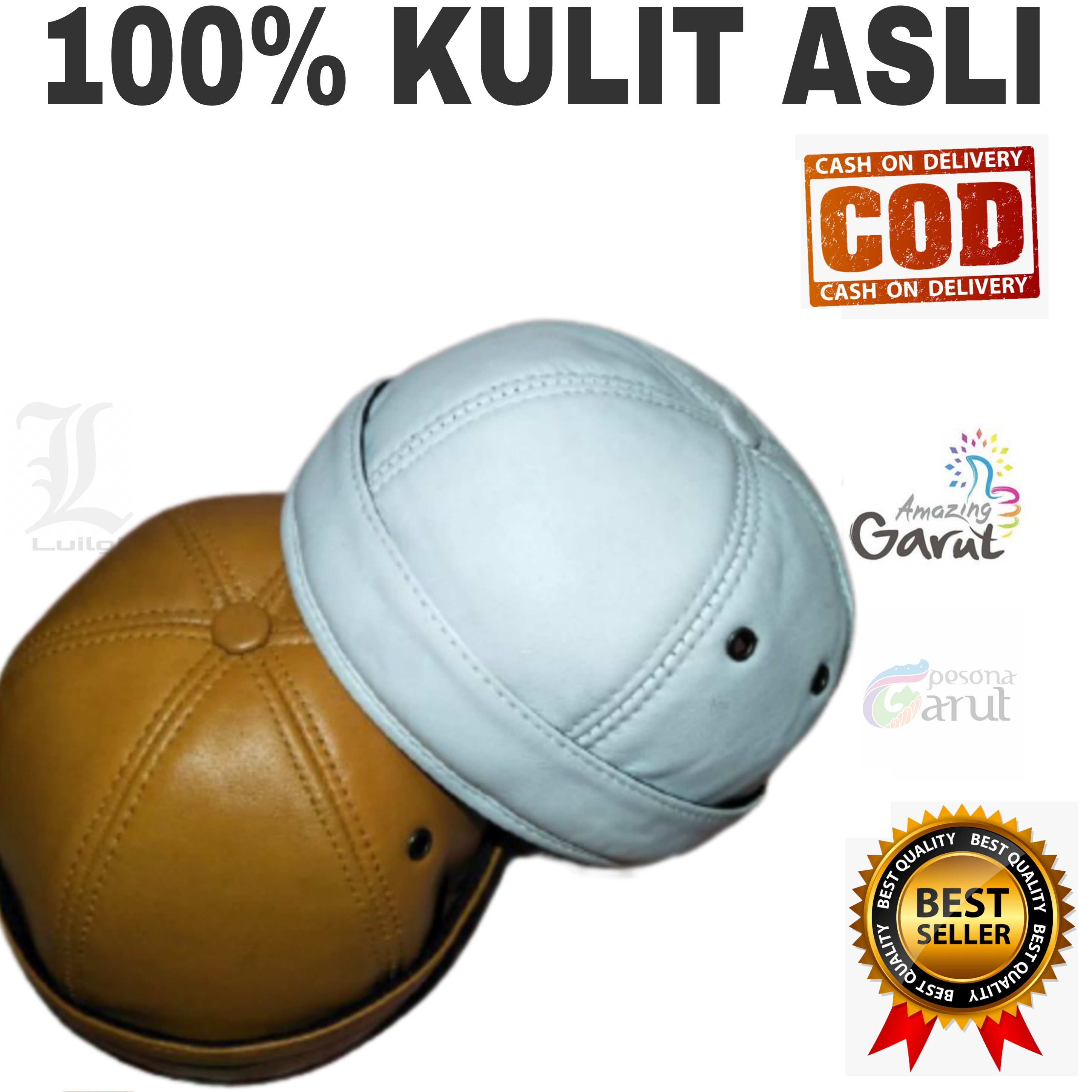 Peci Pria Model Terbaru/Peci Kulit Asli/Peci Miki Hat/Peci Ustad ABDUL ...