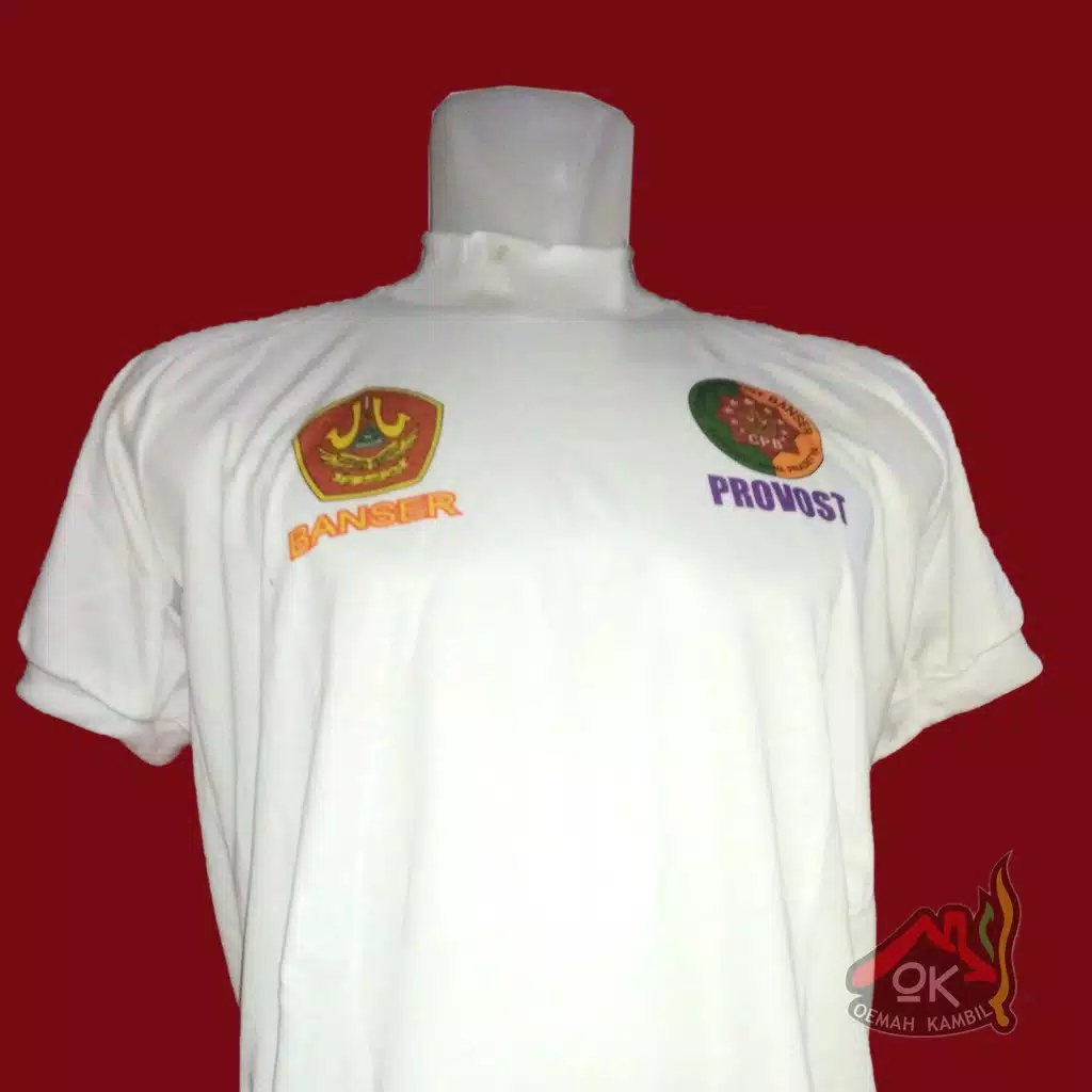 KAOS PUTIH PROVOST BANSER | Lazada Indonesia