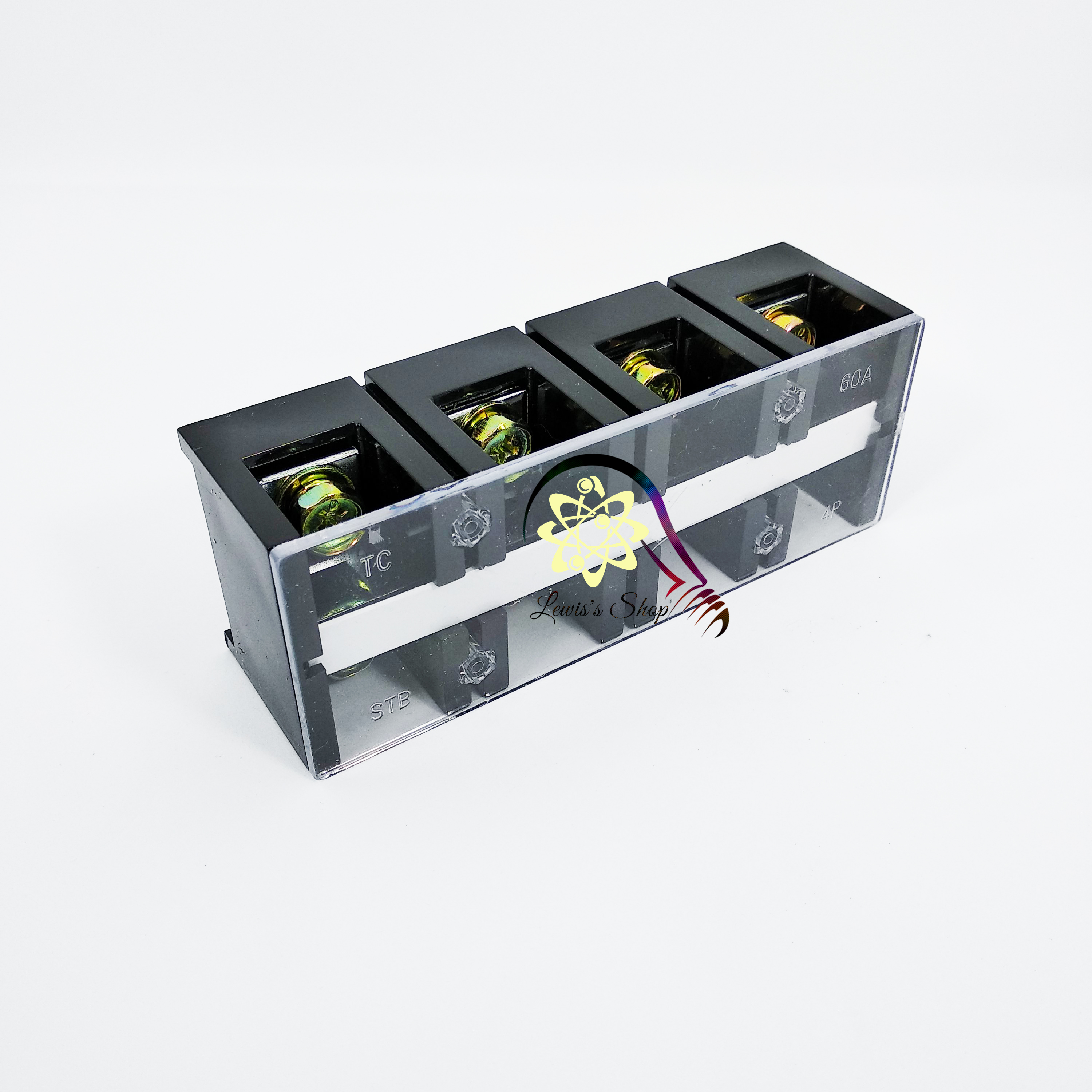 Terminal Block Panel 4x60A Terminal Blok Sambungan Listrik | Lazada ...