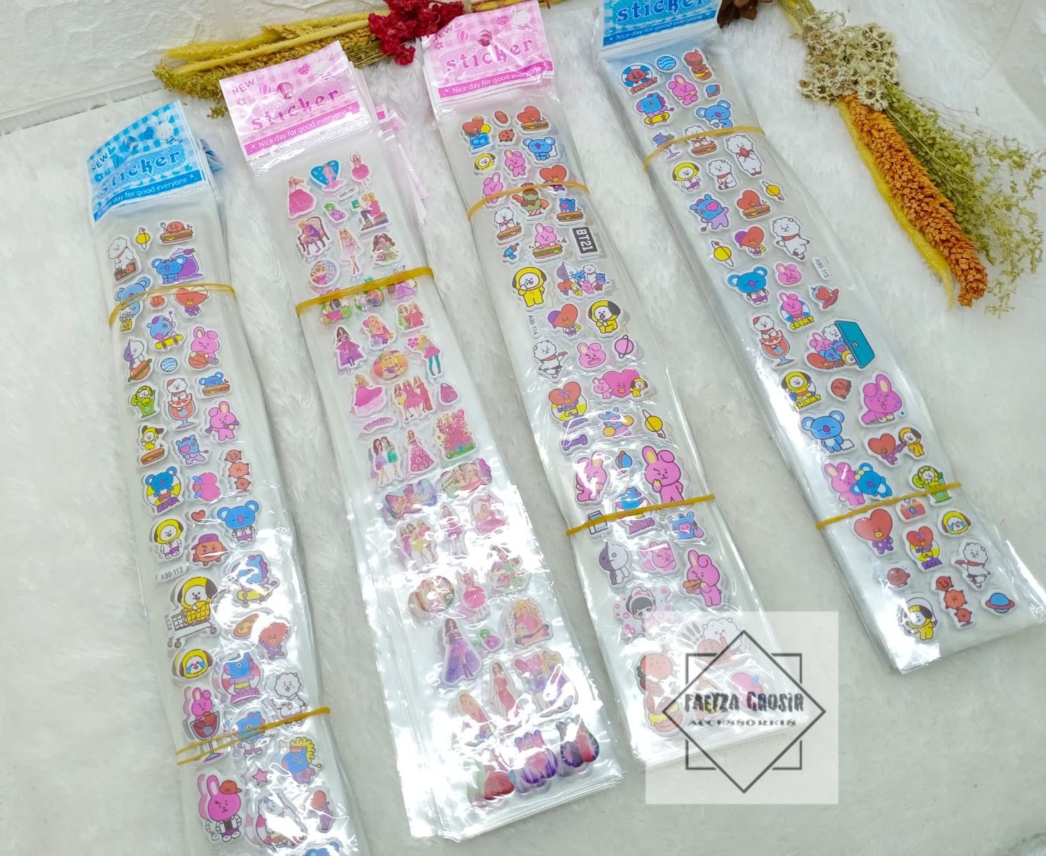 Sticker panjang karakter isi 20 pcs | Lazada Indonesia