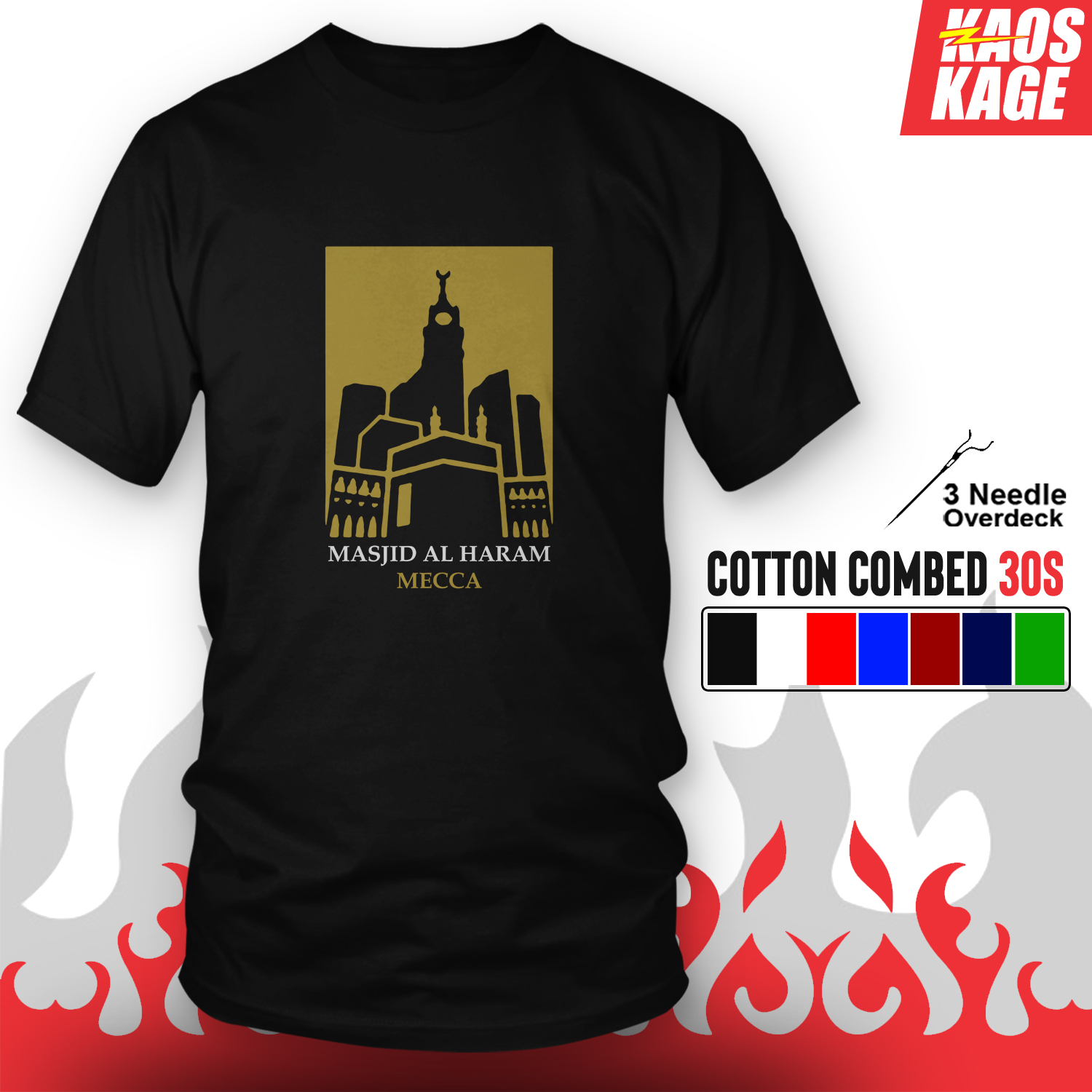 Kaos Baju Distro MAKKAH KABAH Cotton Combed 30s Premium / Kaos Keren ... Kaos Baju Distro MAKKAH KABAH Cotton Combed 30s Premium / Kaos Keren ...
