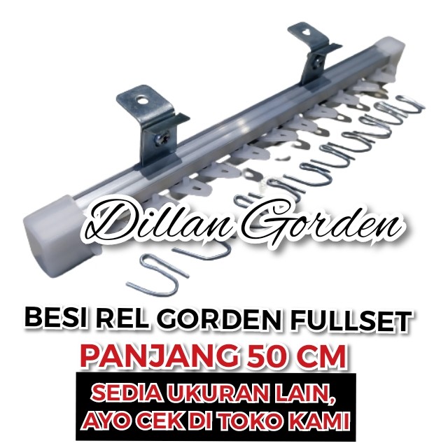 Besi Rel Gorden 50 Cm Fullset | Lazada Indonesia