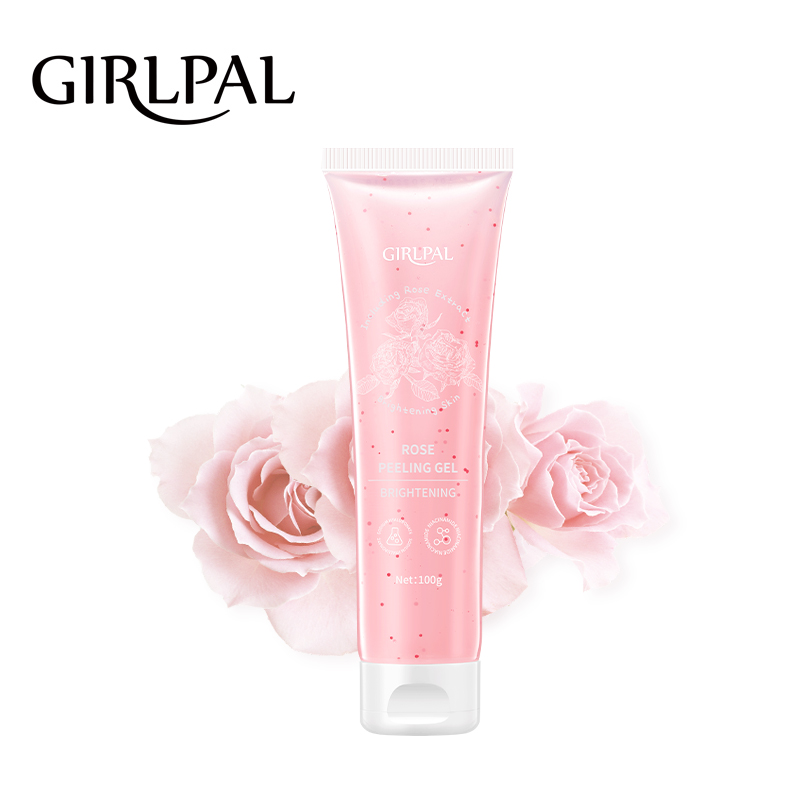 [BPOM] GIRLPAL Rose Peeling Gel 100g Niacinamide Brightening Facial ...