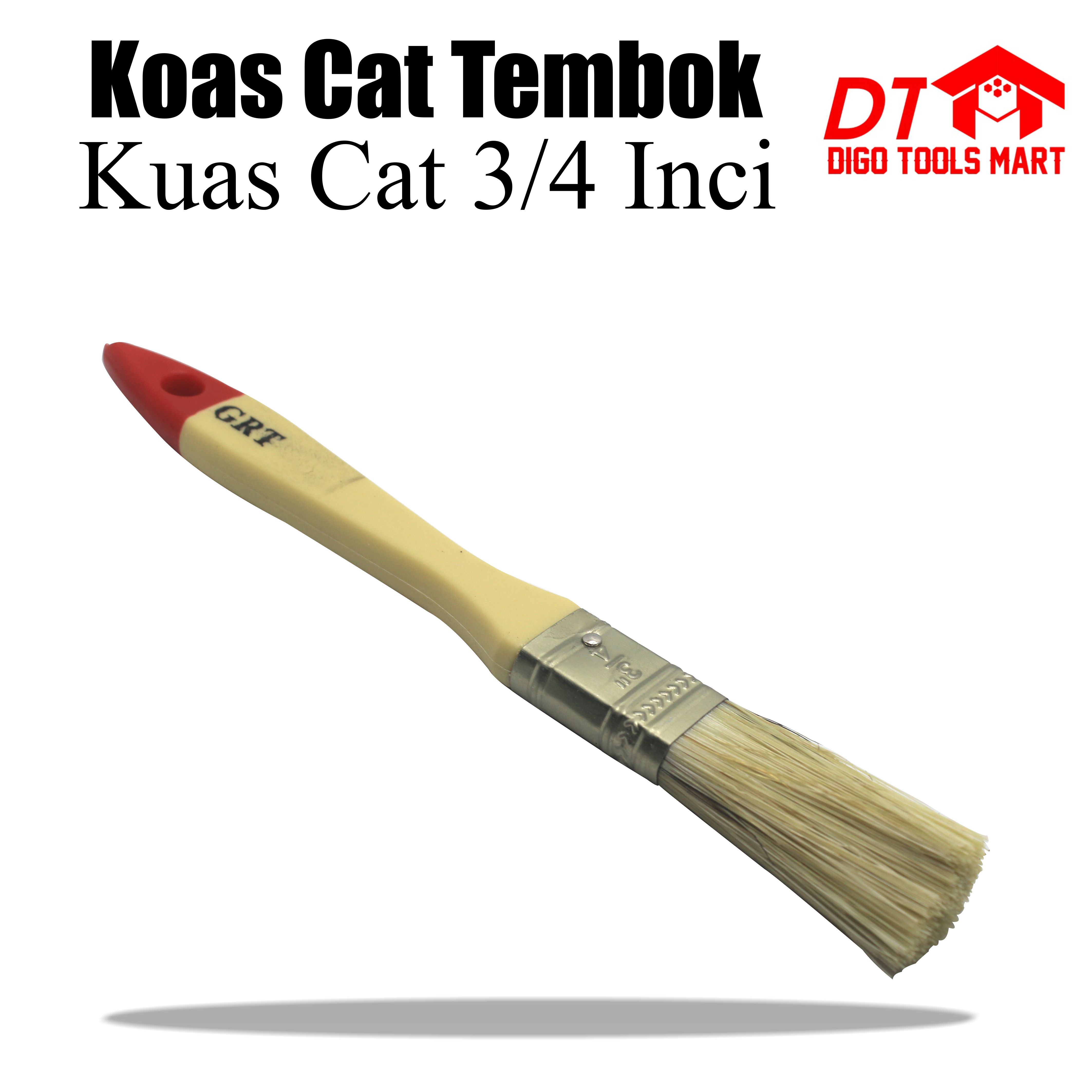 Kuas Cat 3/4 Inci Koas Cat Tembok | Lazada Indonesia