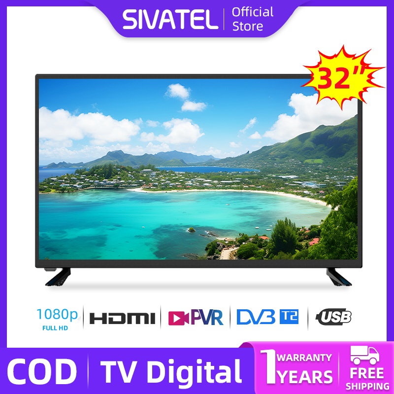 Sivatel TV Smart Android 32 inch Full HD LED/LCD 32 inch TV Digital ...