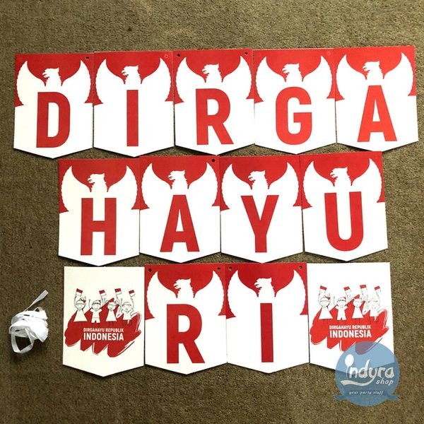 BANNER HUT RI KOTAK GAMBAR GARUDA PANJANG 5METER | Lazada Indonesia