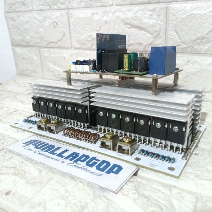 inverter low freq 24mosfet pure sine wave PSW egs002 24v 48v to 220v | Lazada Indonesia