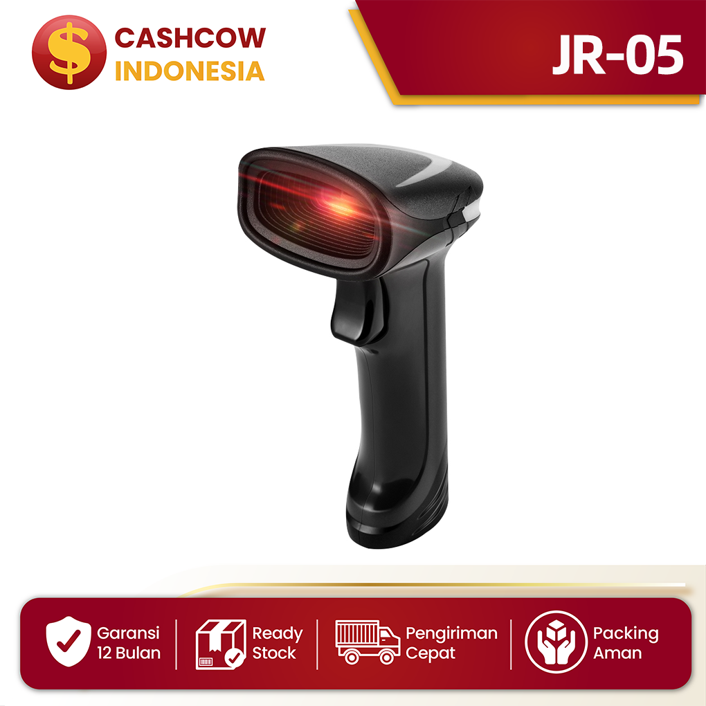 CashCow Barcode Scanner 2D USB JR05 | Lazada Indonesia
