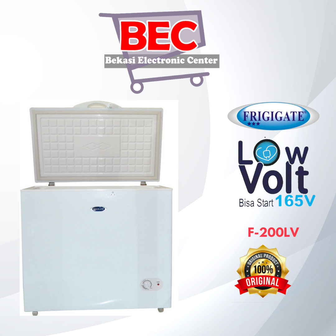 FRIGIGATE CHEST FREEZER CF 200 LV 200LITER LEMARI PEMBEKU | Lazada ...