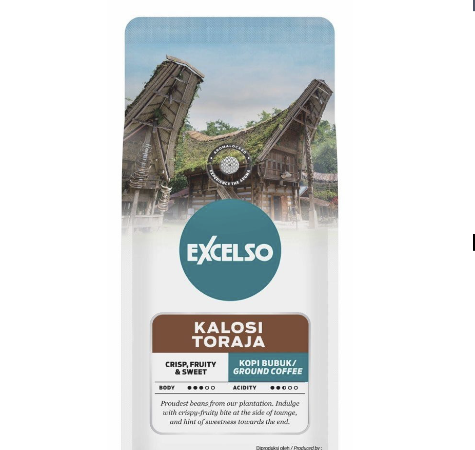Excelso Kalosi Toraja 200gr Crisp Felety Kopi Toraja Kopi Bubuk Biji ...