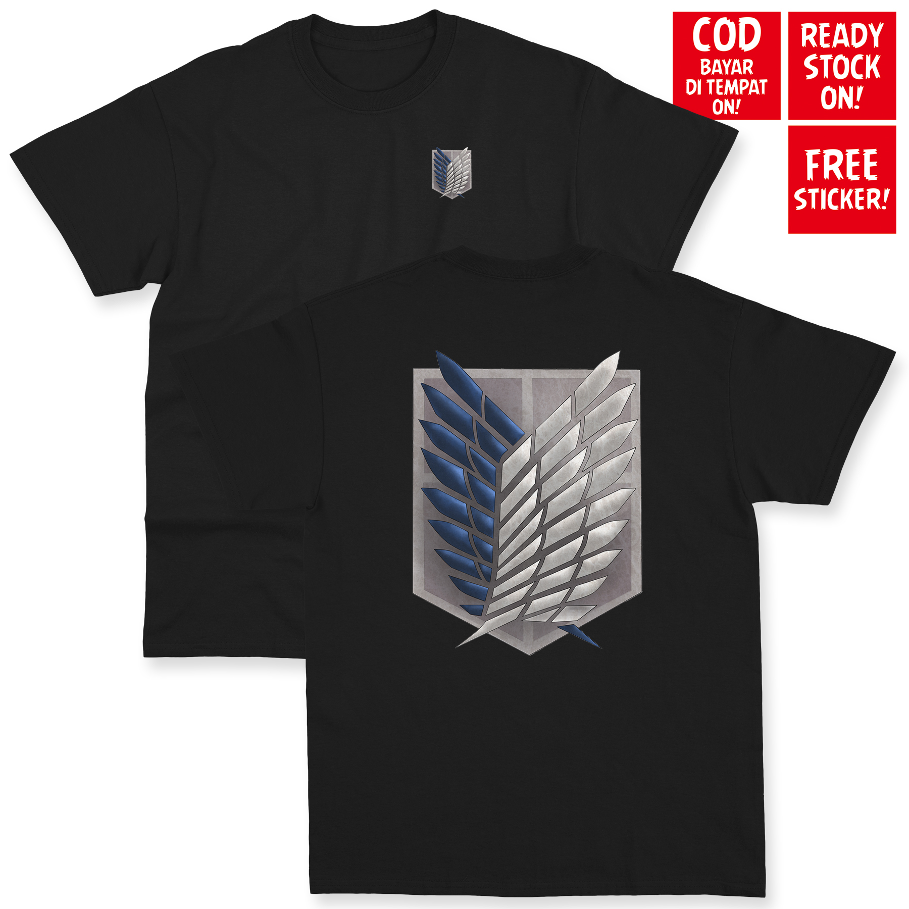 KOAS SCOUTING LEGION PASUKAN PENGINTAI ATTACK ON TITAN SHINGEKI NO ...