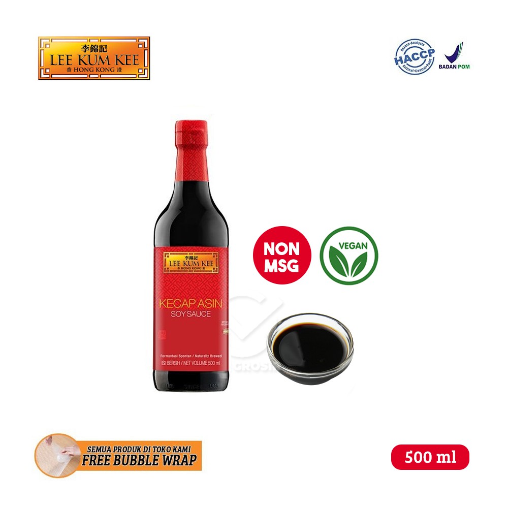 [Soy Sauce Ori 500ml] Lee Kum Kee Soy Sauce / Kecap Asin Kacang Kedelai ...