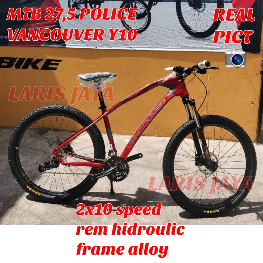 PROMO POLICE mtb vancouver y10 MTB 27,5 inch POLICE VANCOUVER Y10 BARU BNIB | Lazada Indonesia