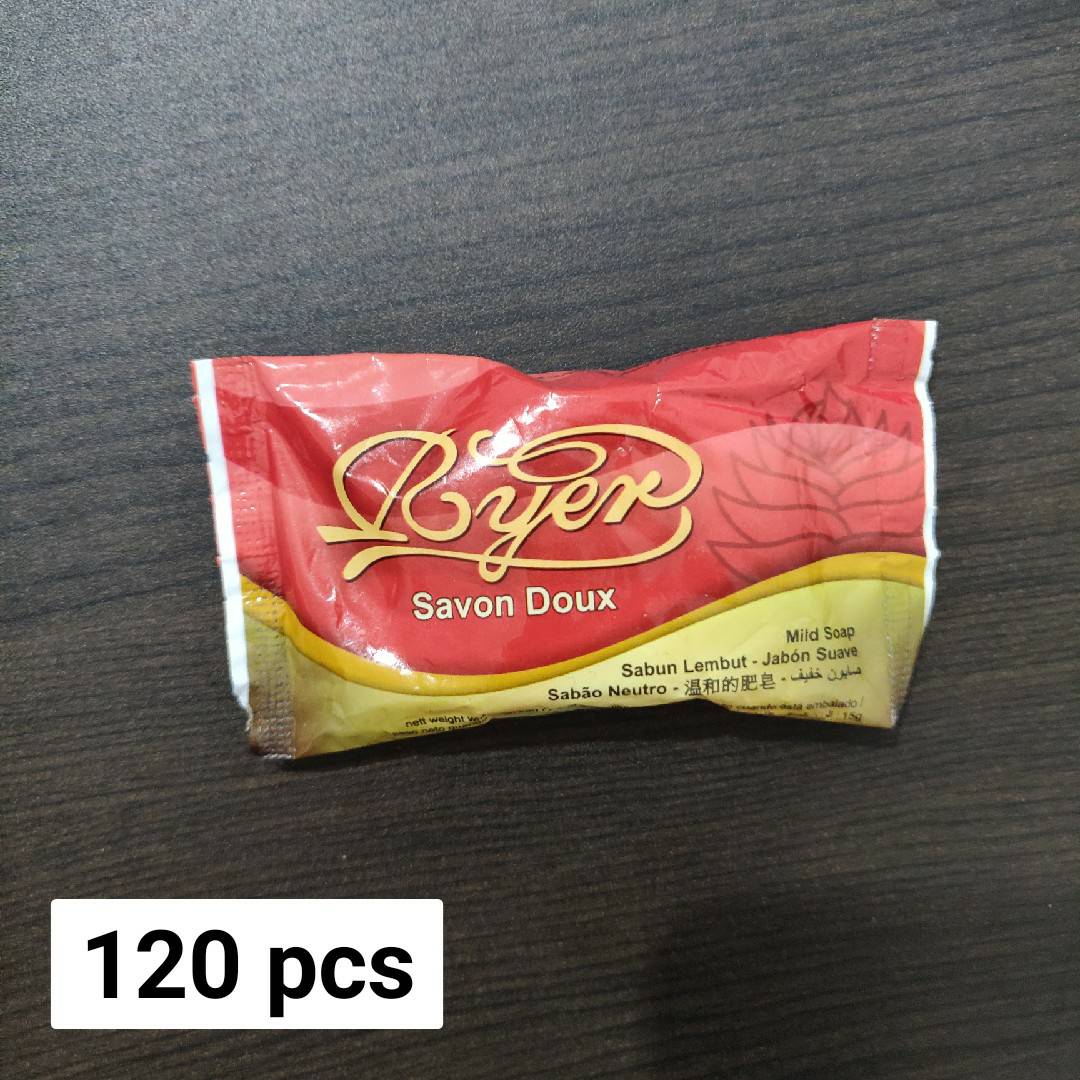 sabun hotel ryer sachet 15g ( 120 pcs ) | Lazada Indonesia