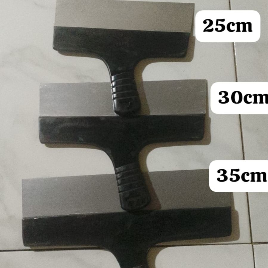 Raskam T / Peso T / Scraper / Alat Plamer Ukuran 25,30,35cm | Lazada ...