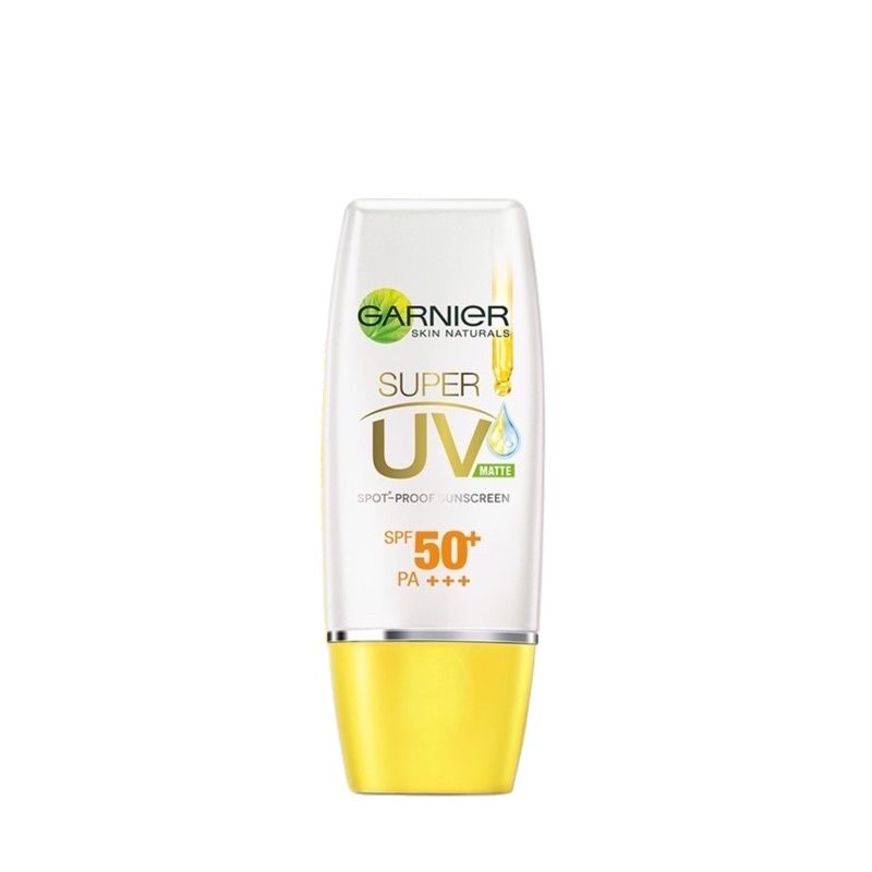 GARNIER SUPER UV SPF 50 MATTE FINNISH / NATURAL FINNISH 30ML | Lazada ...