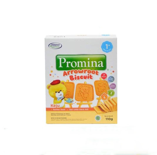 Promina Biskuit Arrowroot - Promina Arrowroot Biscuit Biskuit Bayi 1 ...