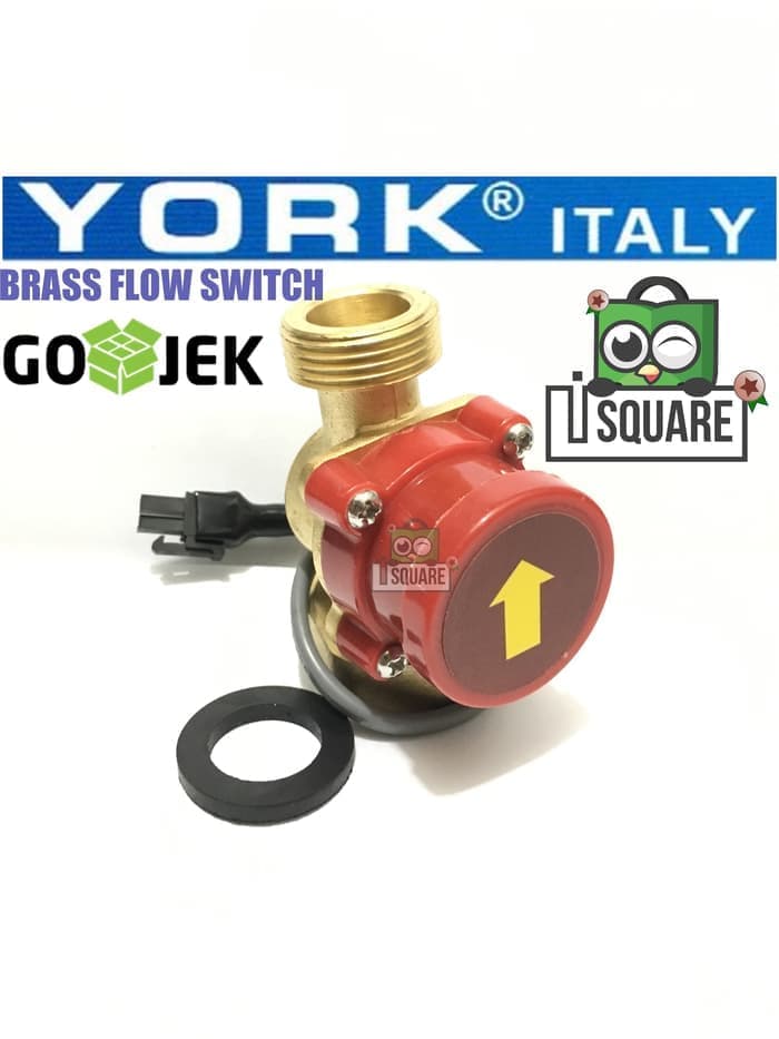 YORK flow switch Otomatis Pompa Booster Dorong (1" x 3/4" | Lazada ...