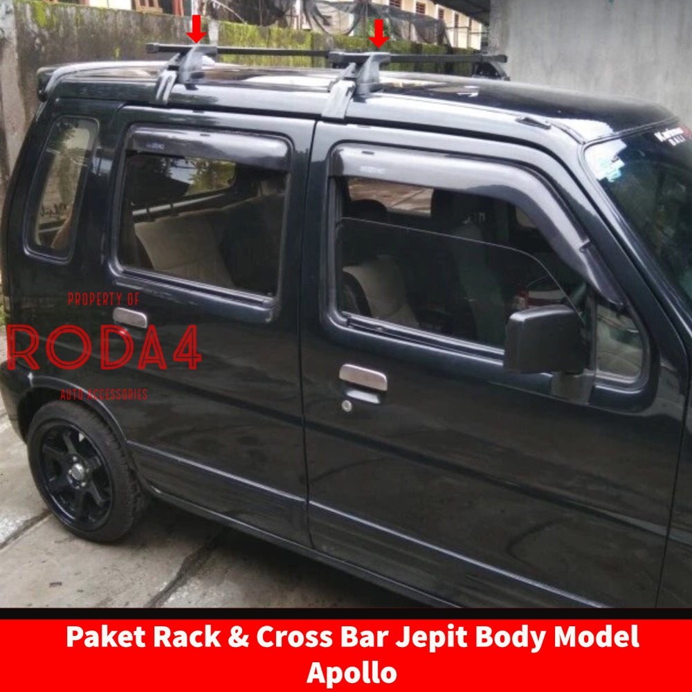 Cross Bar Roof Rack Mobil Karimun Wagon R Estilo 2017 2020 2021 2022 ...