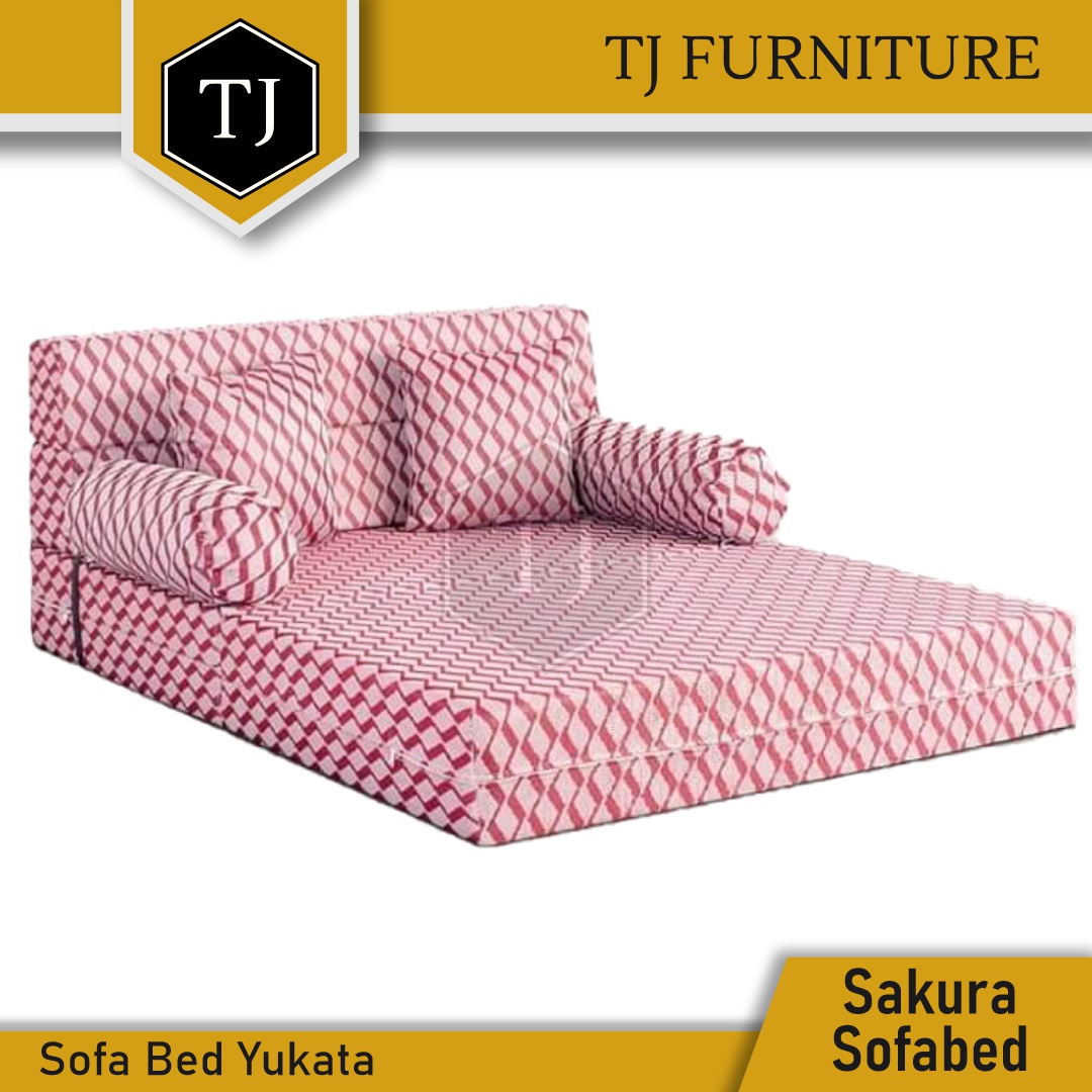 Sofabed Yukata Inoac Sakura Sofa Bed Lipat Minimalis Multifungsi Busa D24 | Lazada Indonesia