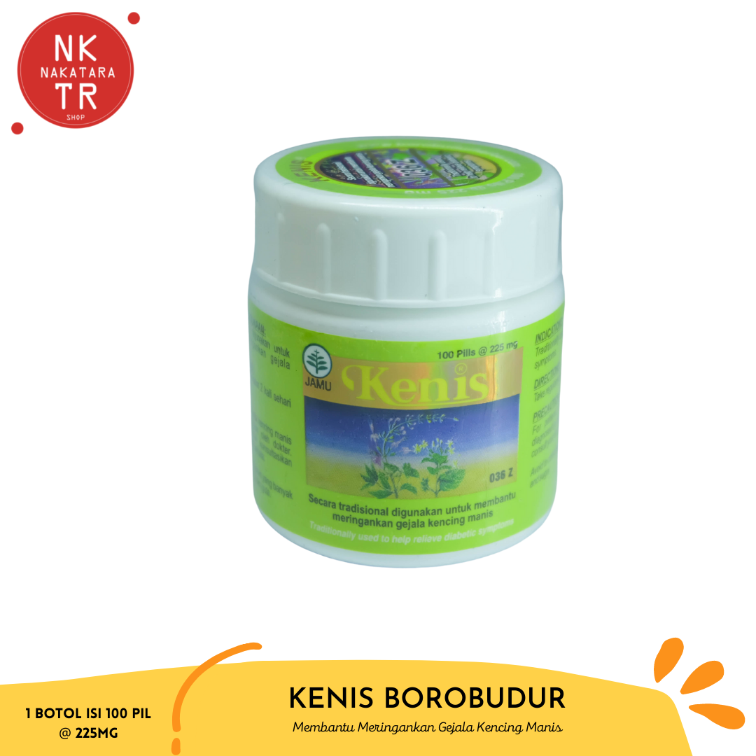PIL KENIS BOROBUDUR KEMASAN BOTOL ISI 100 | Lazada Indonesia