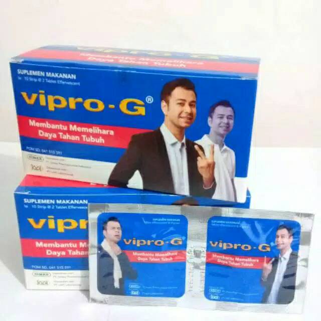 Vipro G Tablet per BOX isi 10 Strip (20 Tablet) | Lazada Indonesia