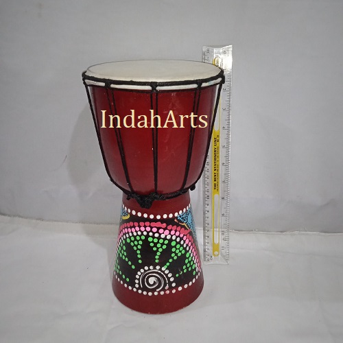 Gendang Jimbe Uk. 30 cm Warna Hitam dan Merah Alat Musik Tradisional ...
