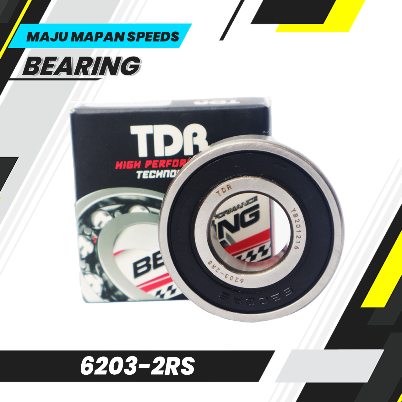 Bearing 6203 2RS TDR / Laher 6203 2RS TDR Racing | Lazada Indonesia