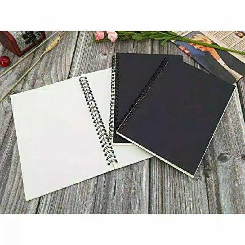 notebook - sketchbook buku catatan a6 notebook sketchbook buku diary ...