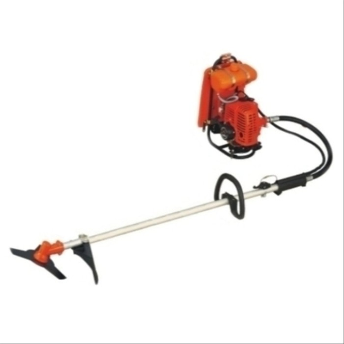 CUCI GUDANG TESLA Brush Cutter Mesin Potong Babat Rumput Gendong 2 TAK ...