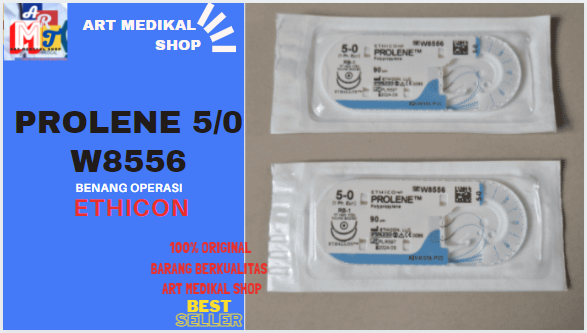 Prolene 5/0 W8556 / Benang Operasi / Benang Ethicon | Lazada Indonesia