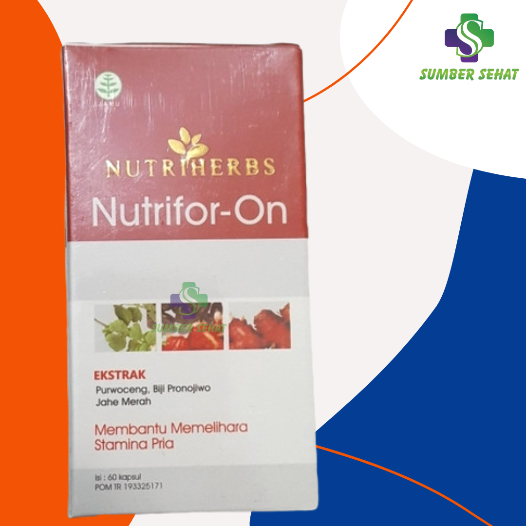 NUTRIHERBS NUTRIFOR-ON BOTOL 60 KAPSUL | Lazada Indonesia