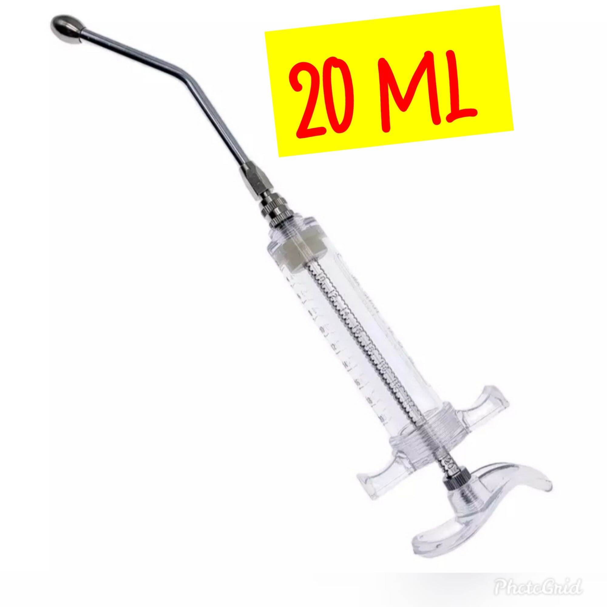 Alat cekok cekik suntikan drenher syringe 20 ml lolohan parrot kambing ...