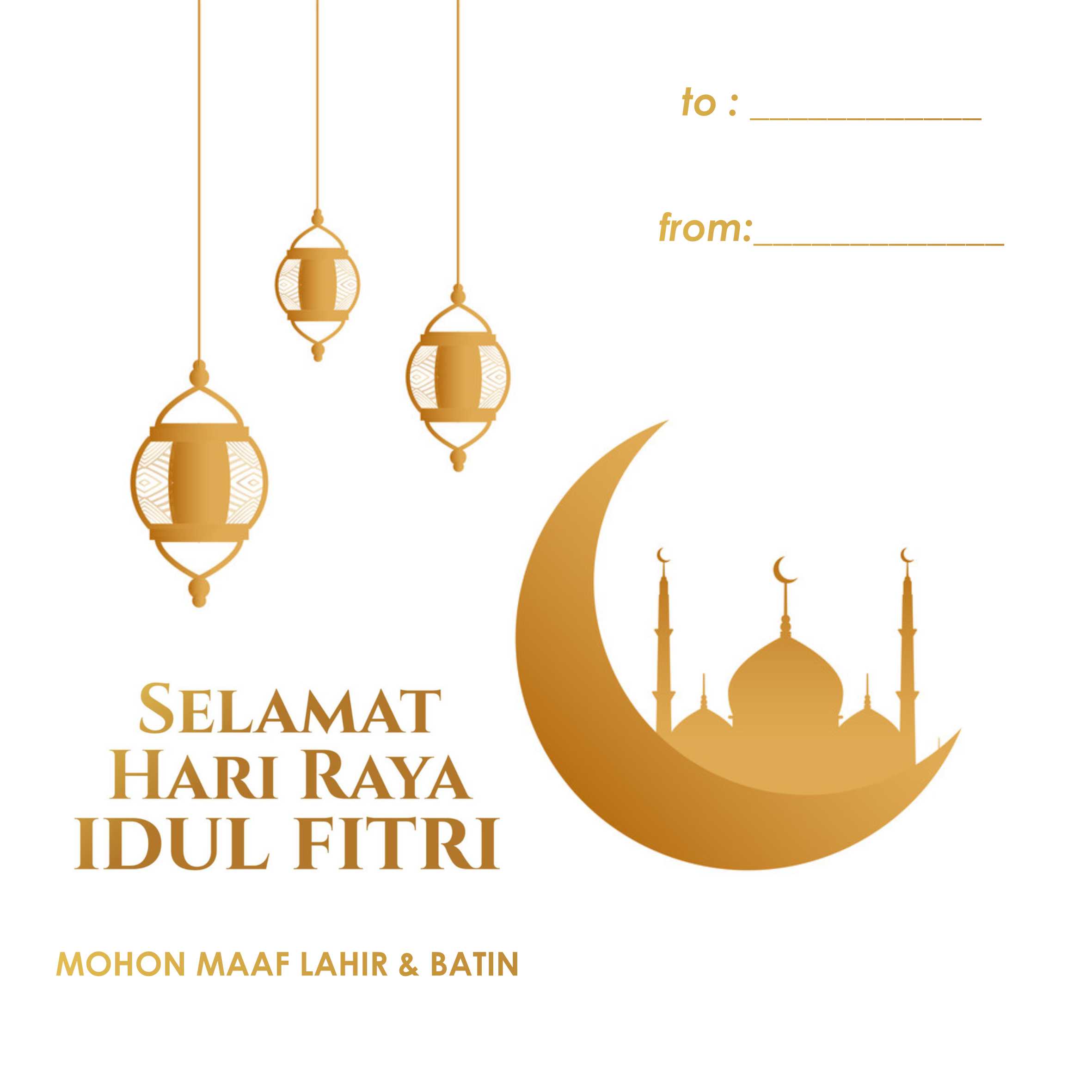 Contoh Greeting Card Idul Fitri Contoh Greeting Card Idul Fitri