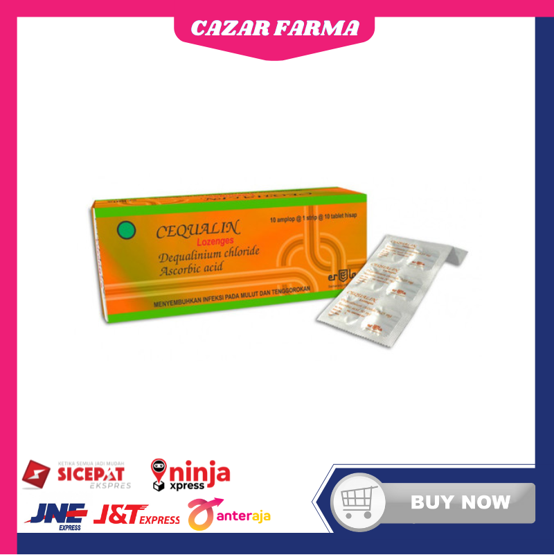 Cequalin Lozenges BOX isi 100 Tablet Isap | Lazada Indonesia