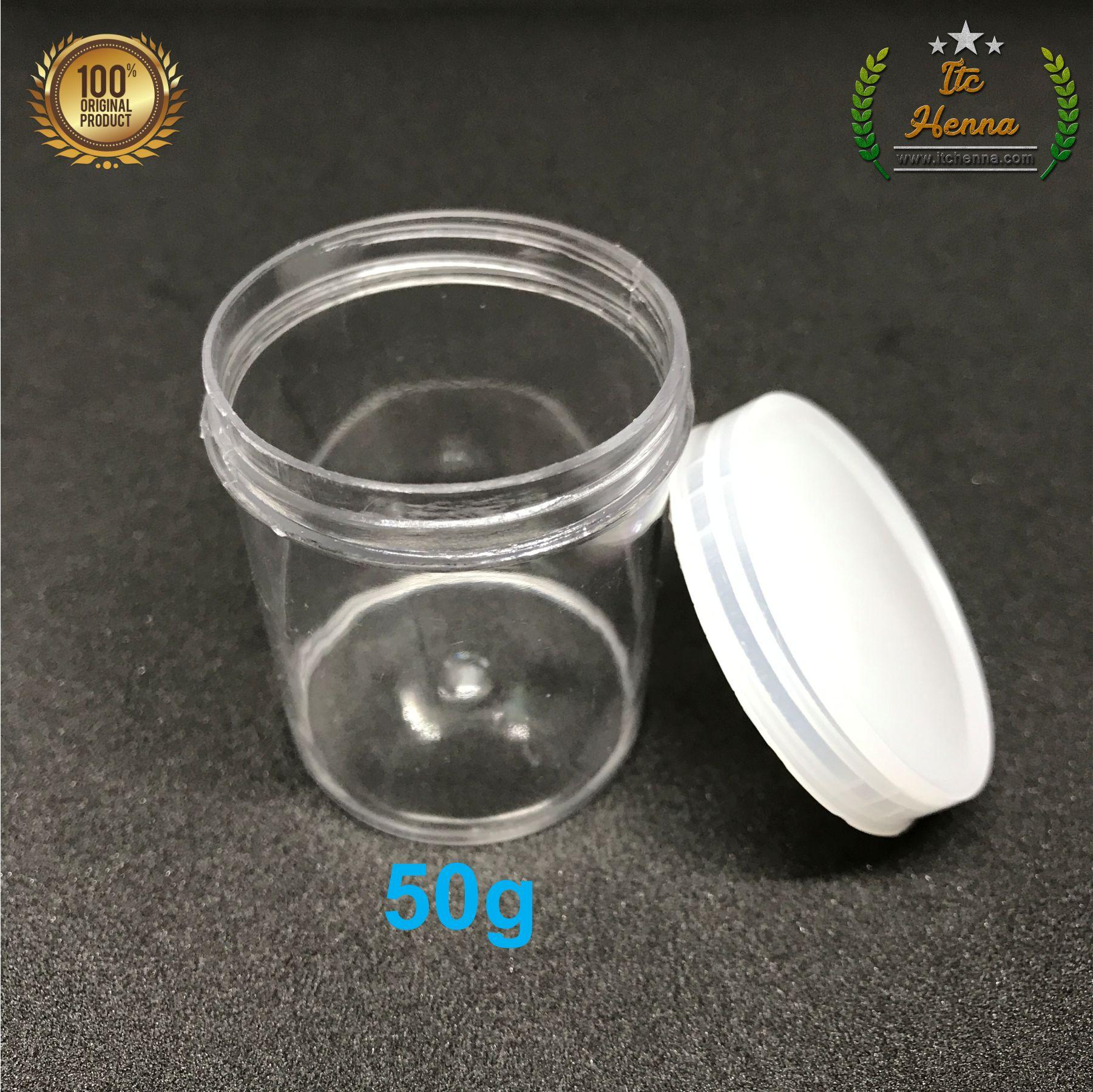 5pcs 50g Pot Kosong Empty Jar Plastik | Lazada Indonesia