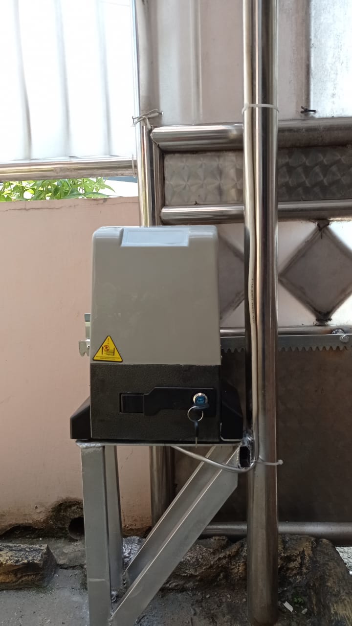 Mesin Pagar Otomatis Surabaya 0,6 Ton - 1,2 Ton Sliding Gate Auto ...