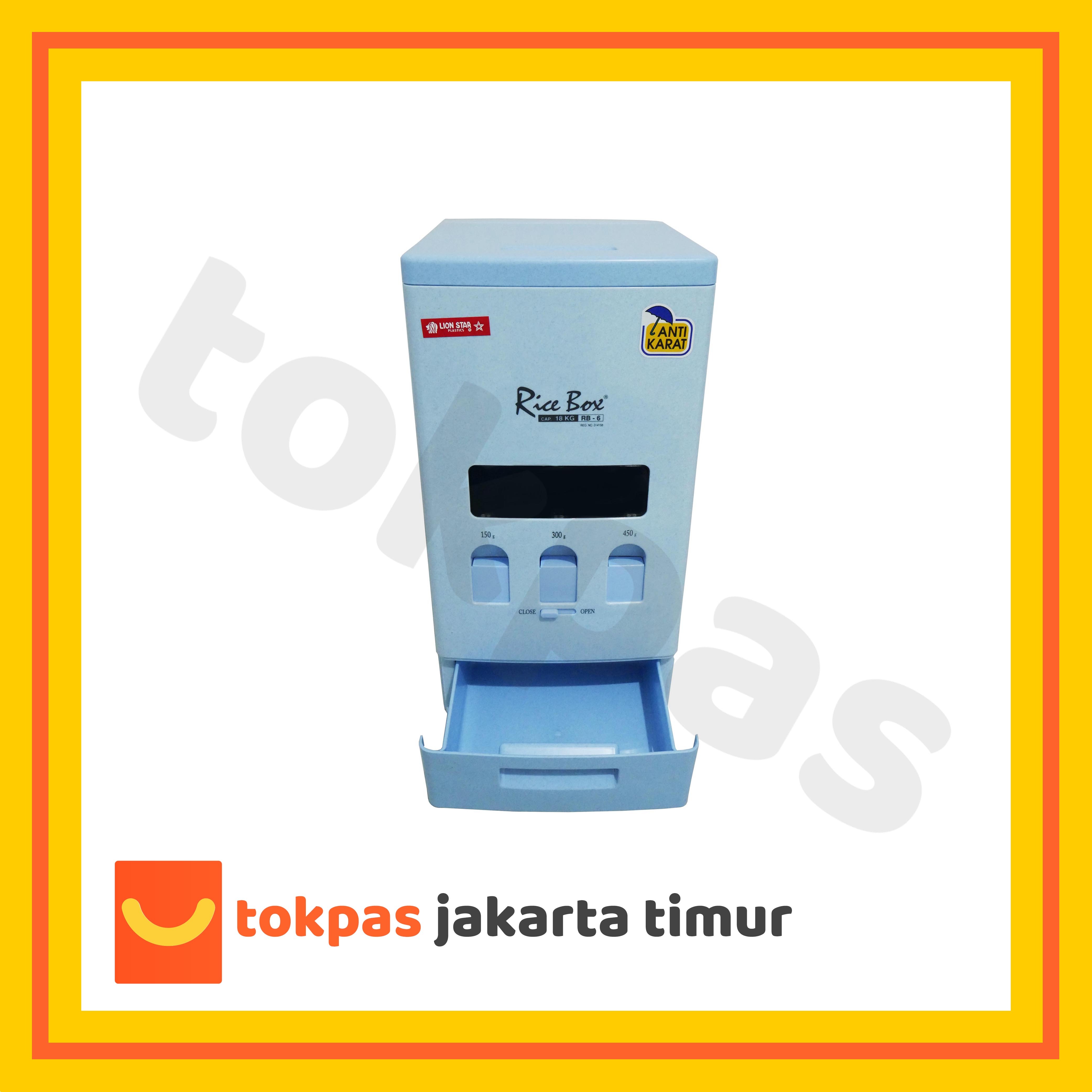 Rice Box 18 kg Lion Star RB 6 Tempat Kotak Beras | Lazada Indonesia