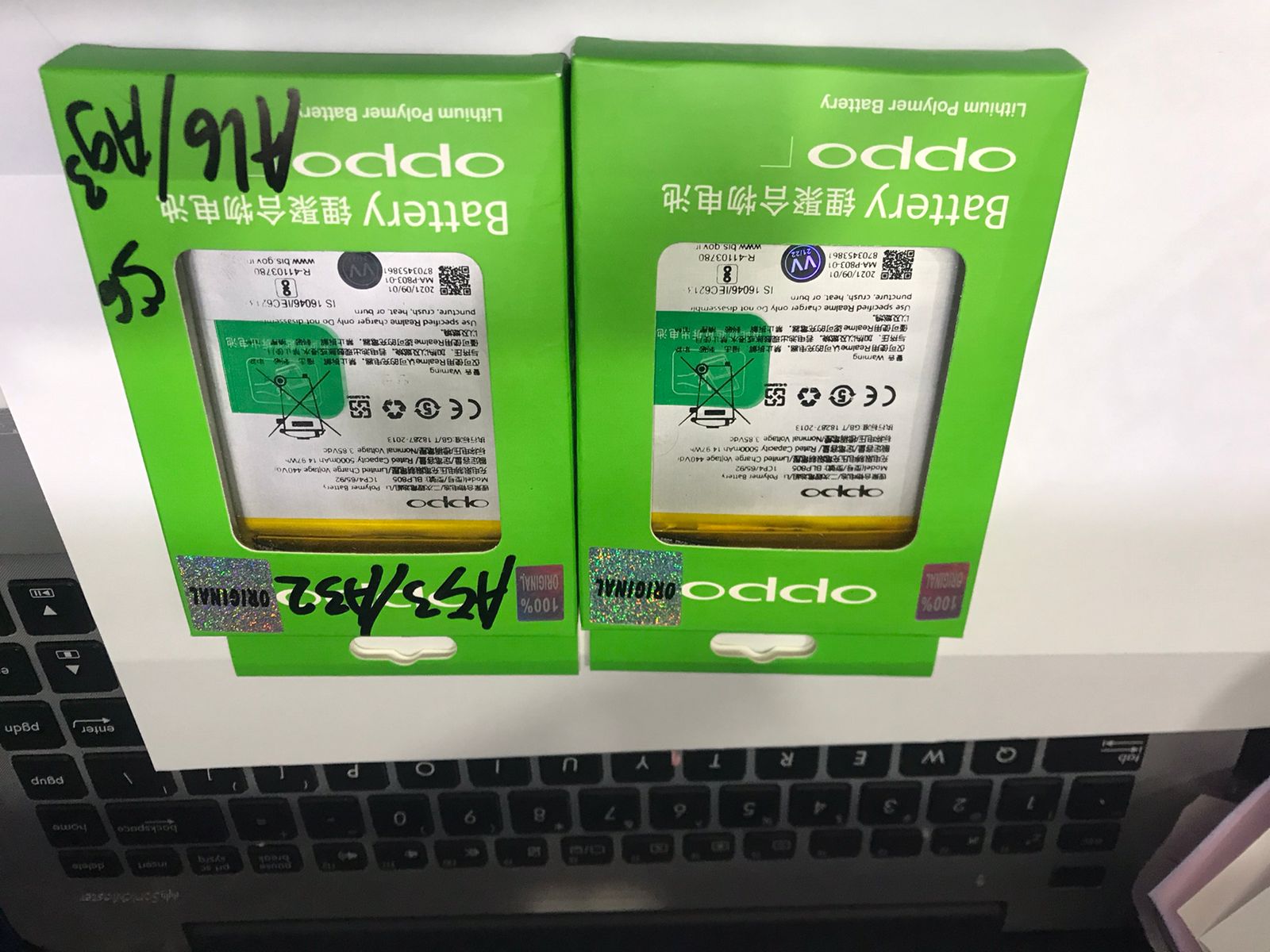 BATERAI BATRE ORIGINAL OPPO A53/OPPO A16/OPPO A32/OPPO A93 5G BLP805 ...