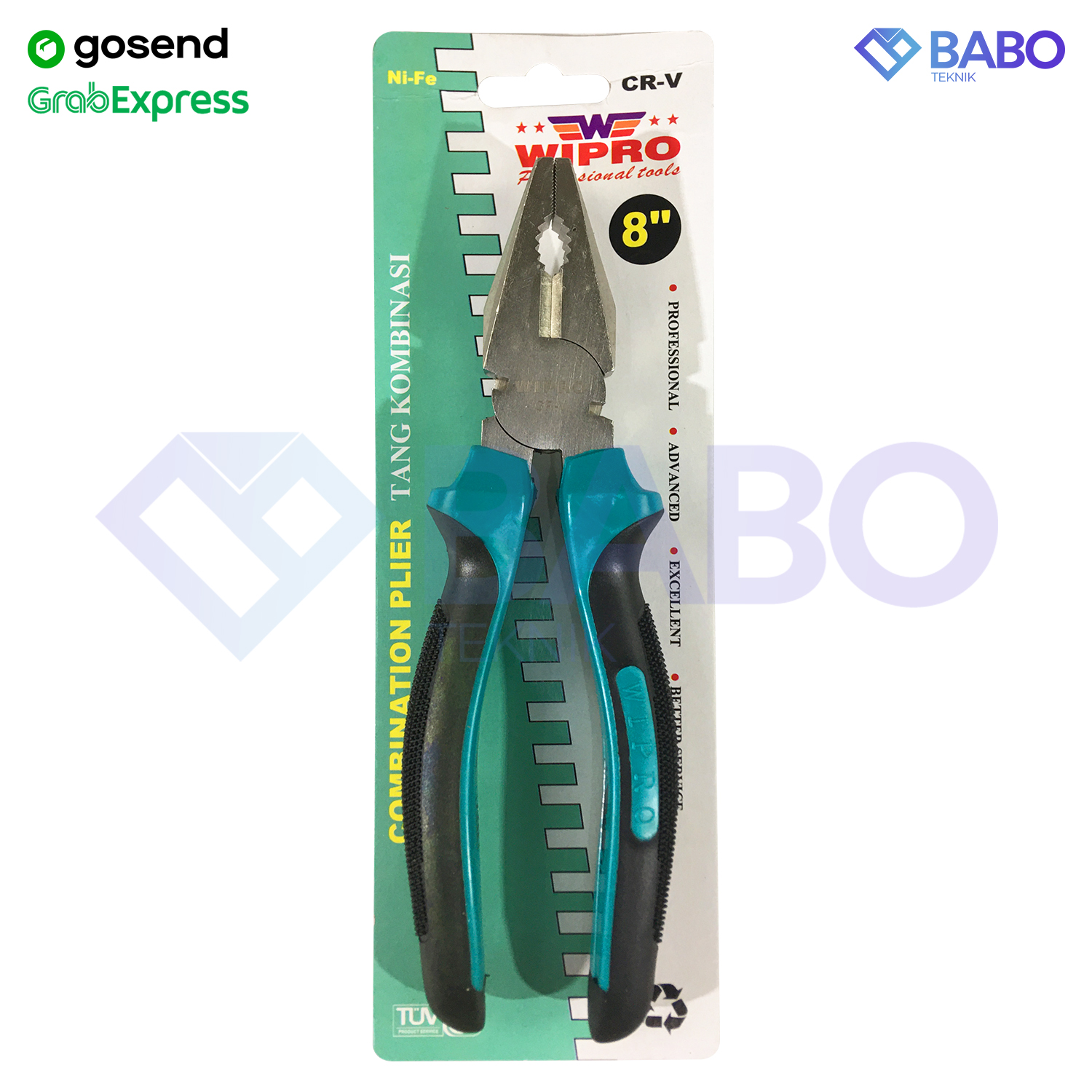 TANG KOMBINASI 8" WIPRO | Lazada Indonesia