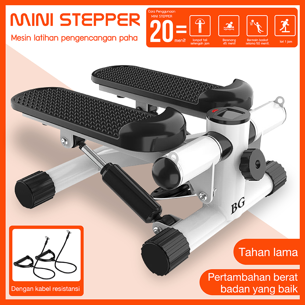 BG SPORT Mini Stepper Air Climber Walker Glider Gym Alat Olahraga ...